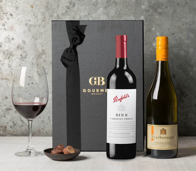 Premium Wines Duo Gift Basket Hamper