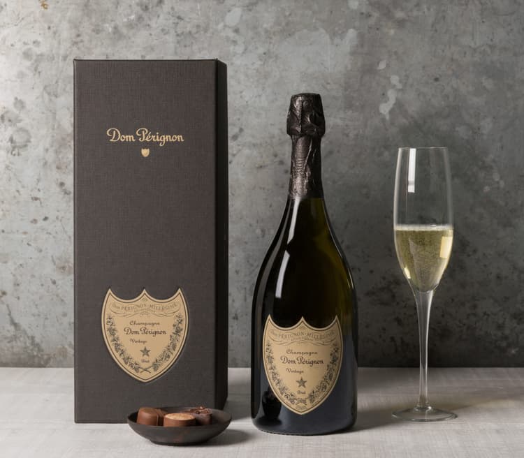 Say Congratulations with a Dom Perignon Champagne Gift Box
