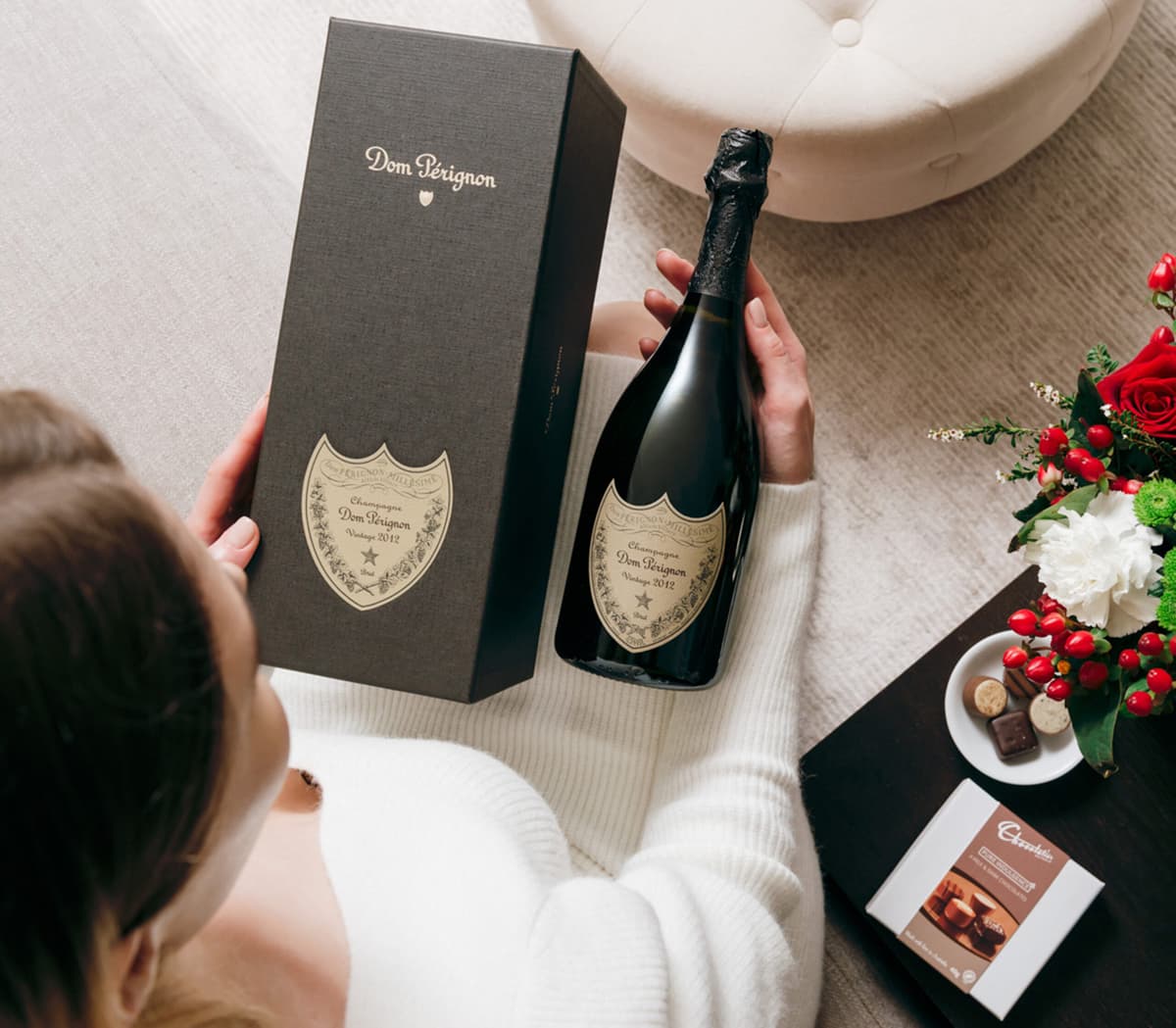 Say Congratulations with a Dom Perignon Champagne Gift Box