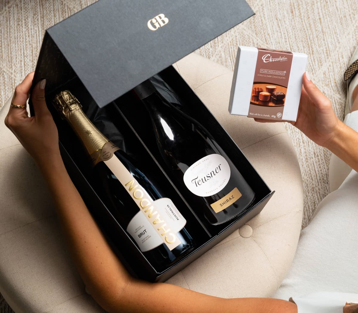 Sparkling & Red Duo - Wine & Champagne Gift Hampers