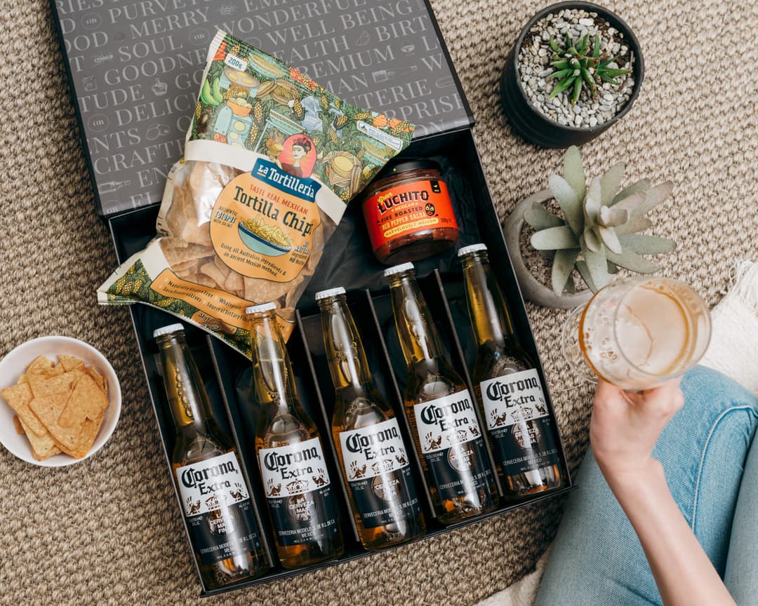 Classic Corona Hamper - Gourmet Basket