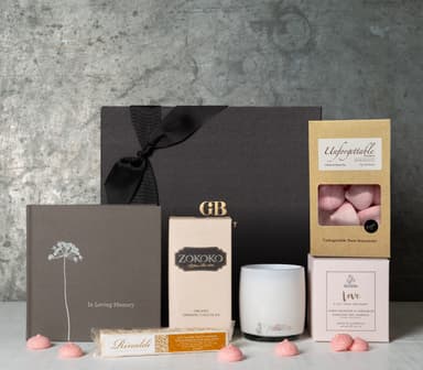 Healing Heart Sympathy Hamper - Gourmet Basket