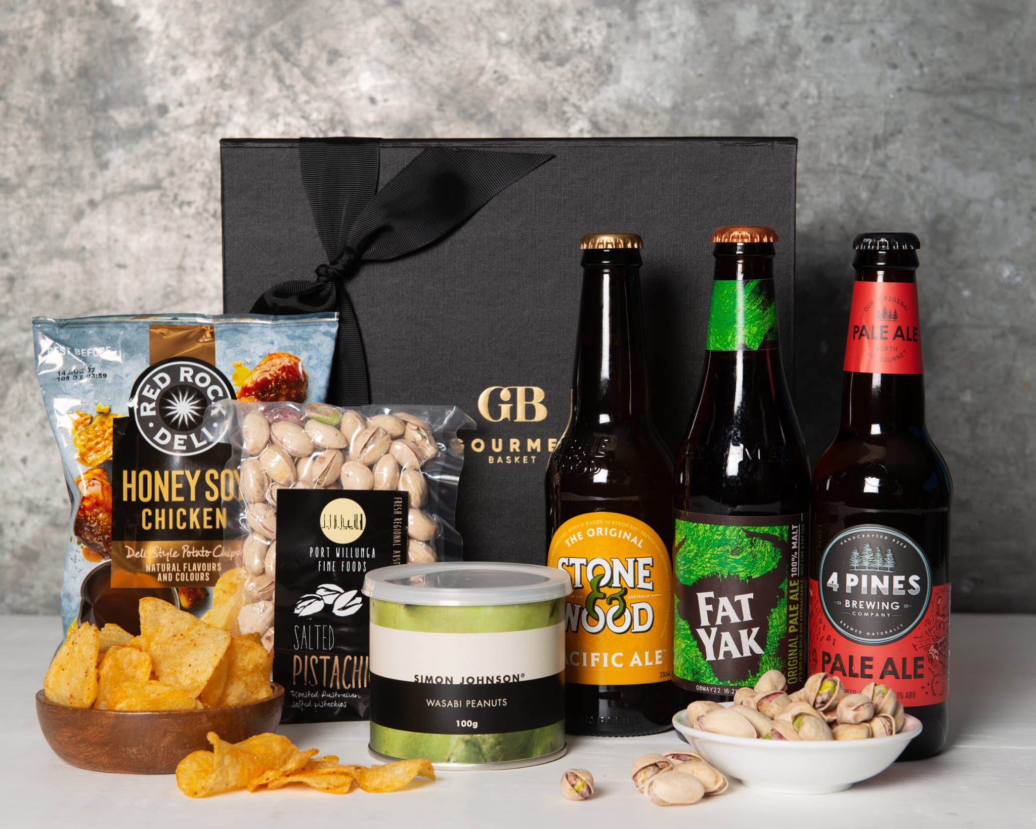 Mini Beer Hamper - Gourmet Basket