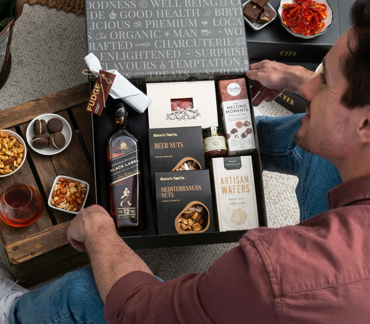 Whisky Hamper - Gourmet Basket