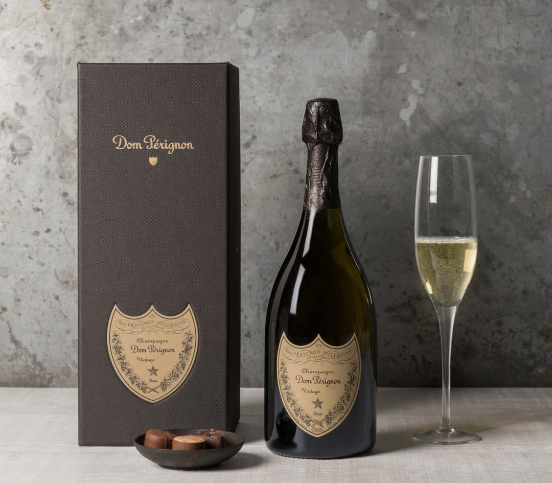 Say Congratulations with a Dom Perignon Champagne Gift Box